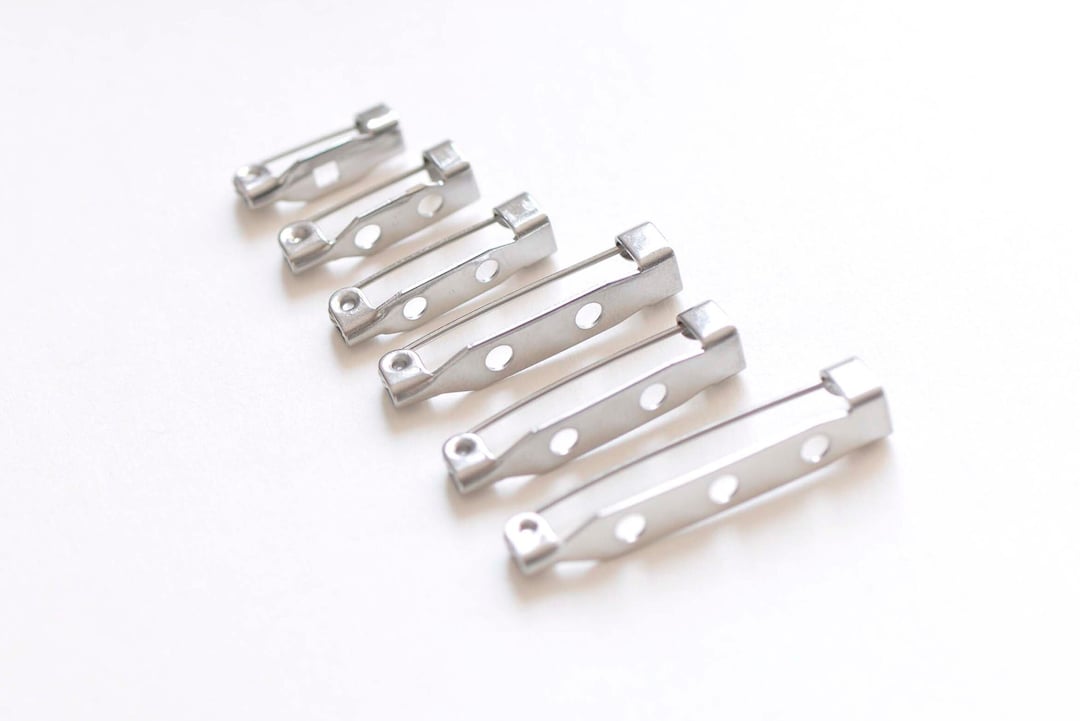 Stainless Steel Brooch Back Bar Pins 14mm/17mm/19mm/25mm/32mm - Etsy