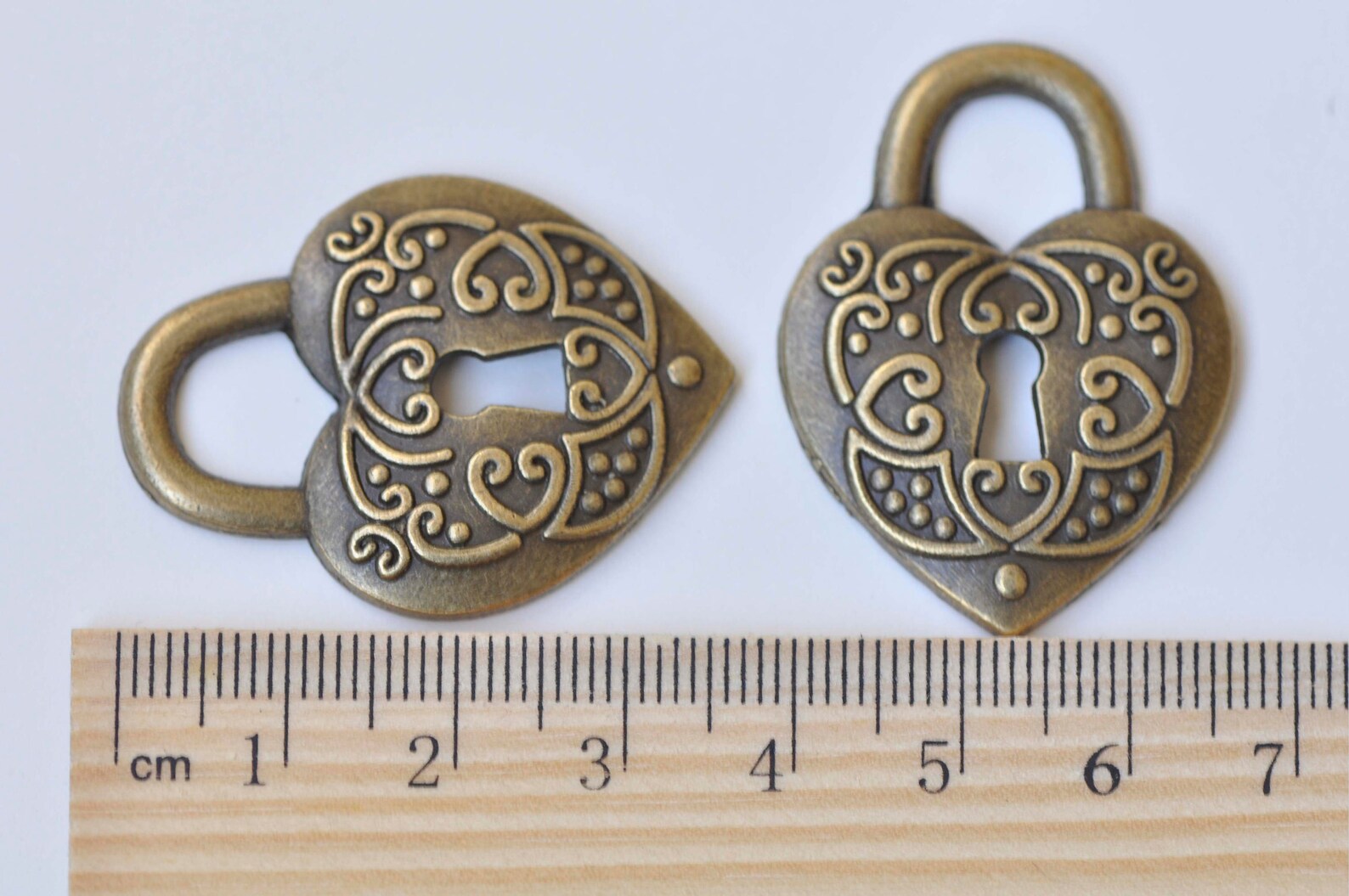 10 Pcs Antique Bronze Vintage Lock Pendants Charms 28x38mm A3976 - Etsy
