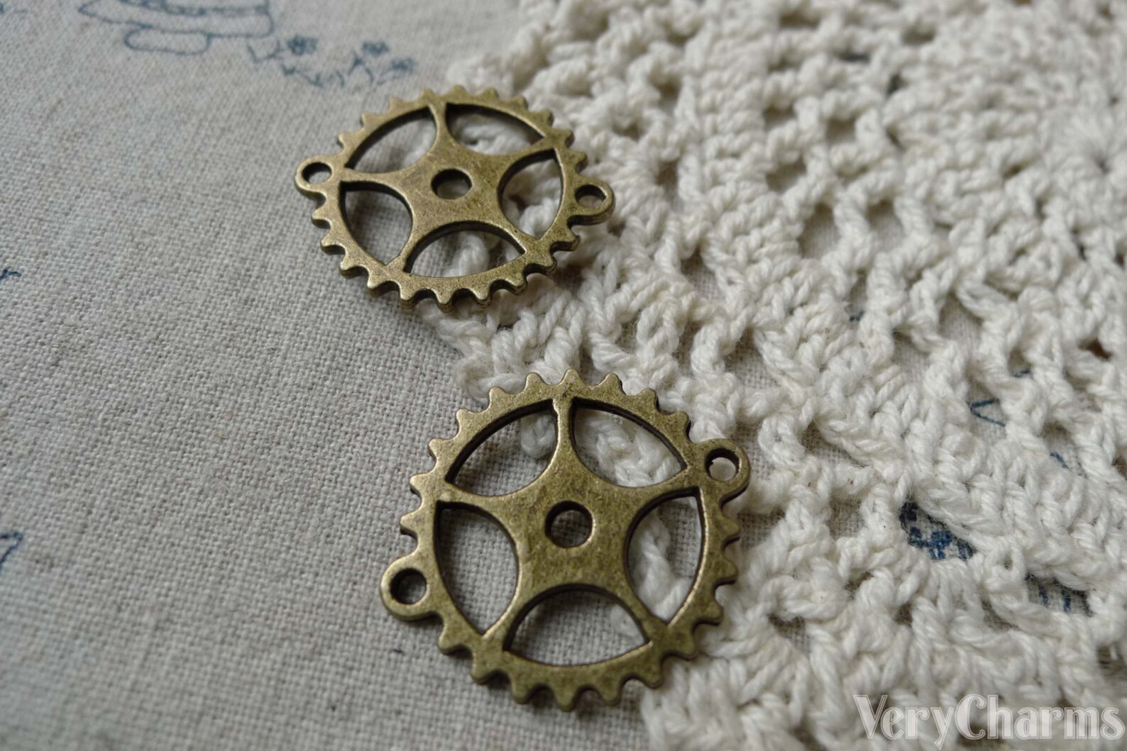 Gear Wheel Connectors Antique Bronze Mechanical Watch Parts - Etsy