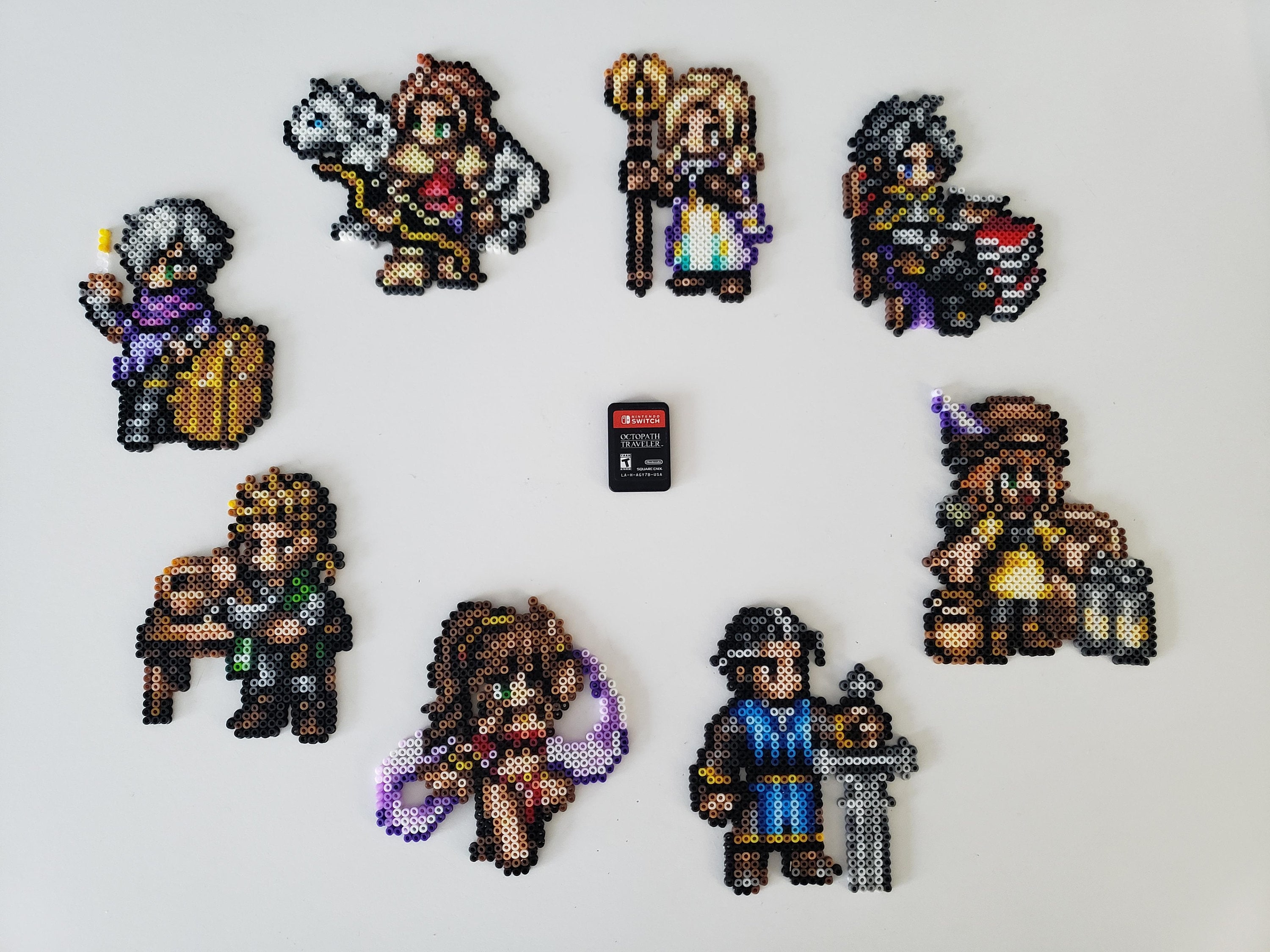 Octopath Traveler Bead Sprite Template - Etsy