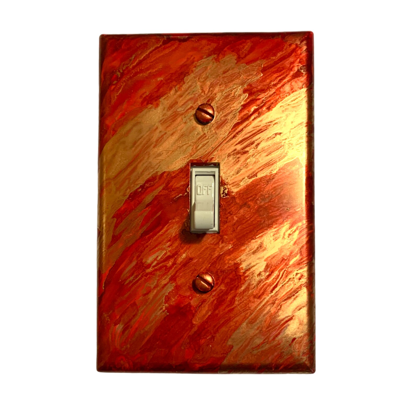 Light Switch Cover Single Switchplate Apartment Decor Red | Etsy