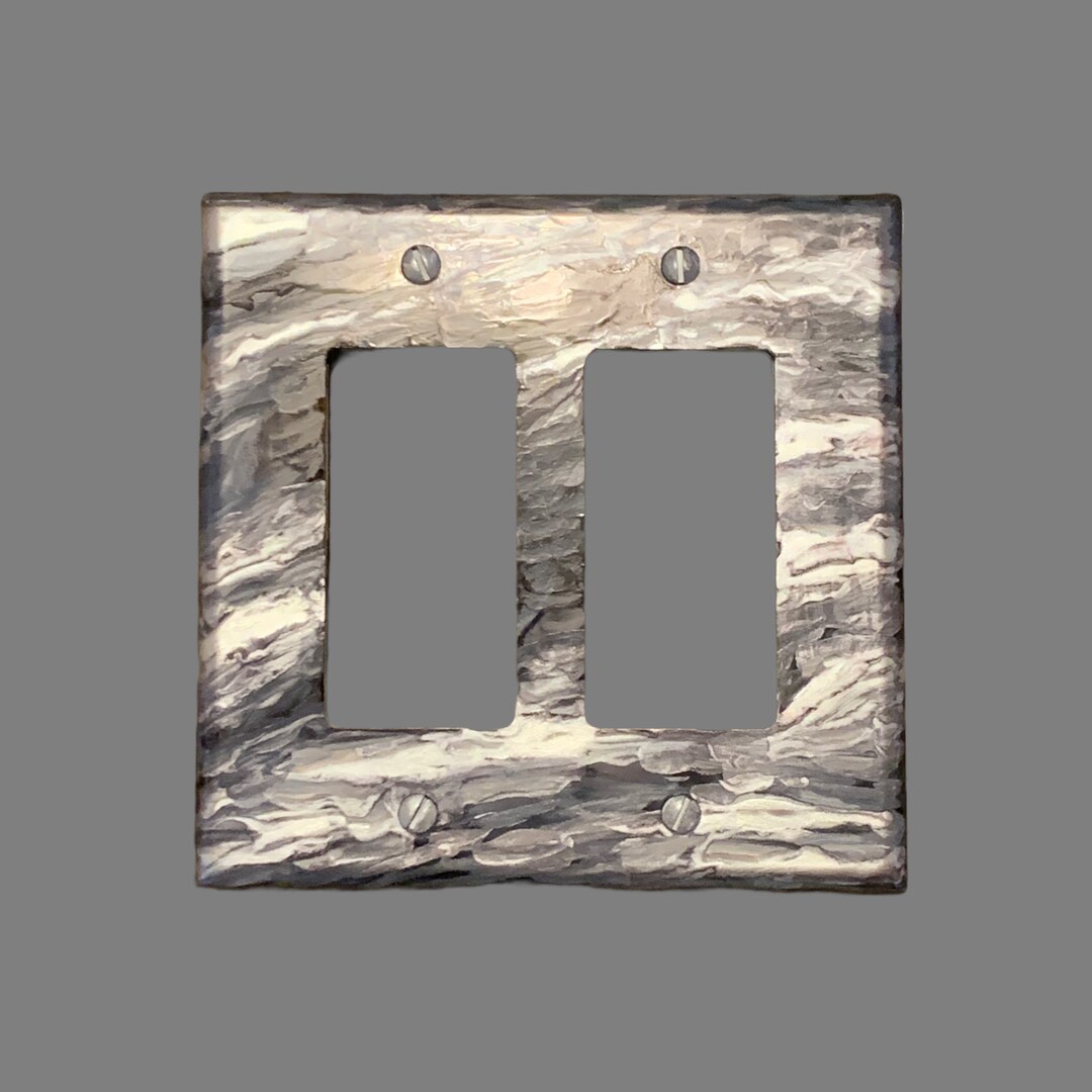 Double Rocker Switchplate, New Apartment Decor, Mancave Gift ...