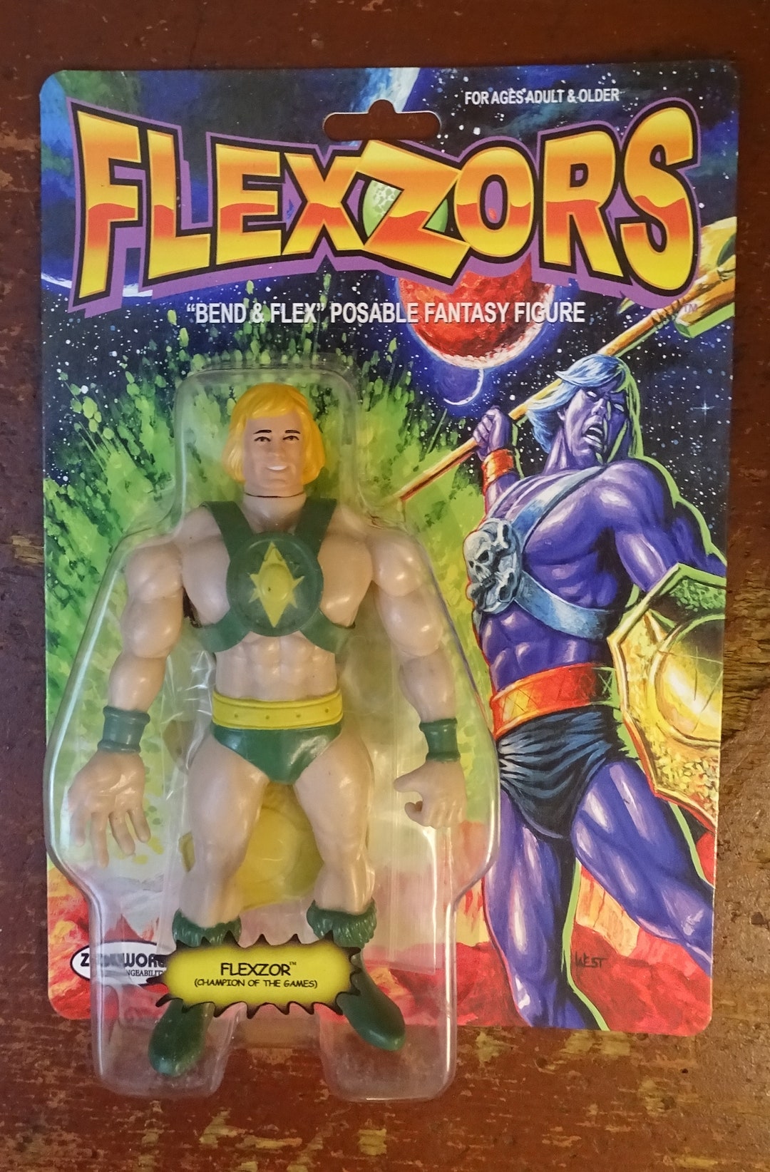 Flexors Rotu Zoloworld Warrior Beasts Action Figure Speclatron ...