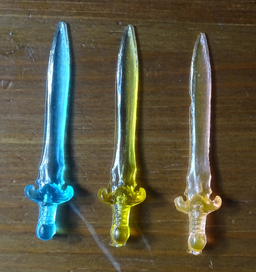 Clear Warduke Swords KO AD&D Advanced Dungeons and Dragons Vintage ...