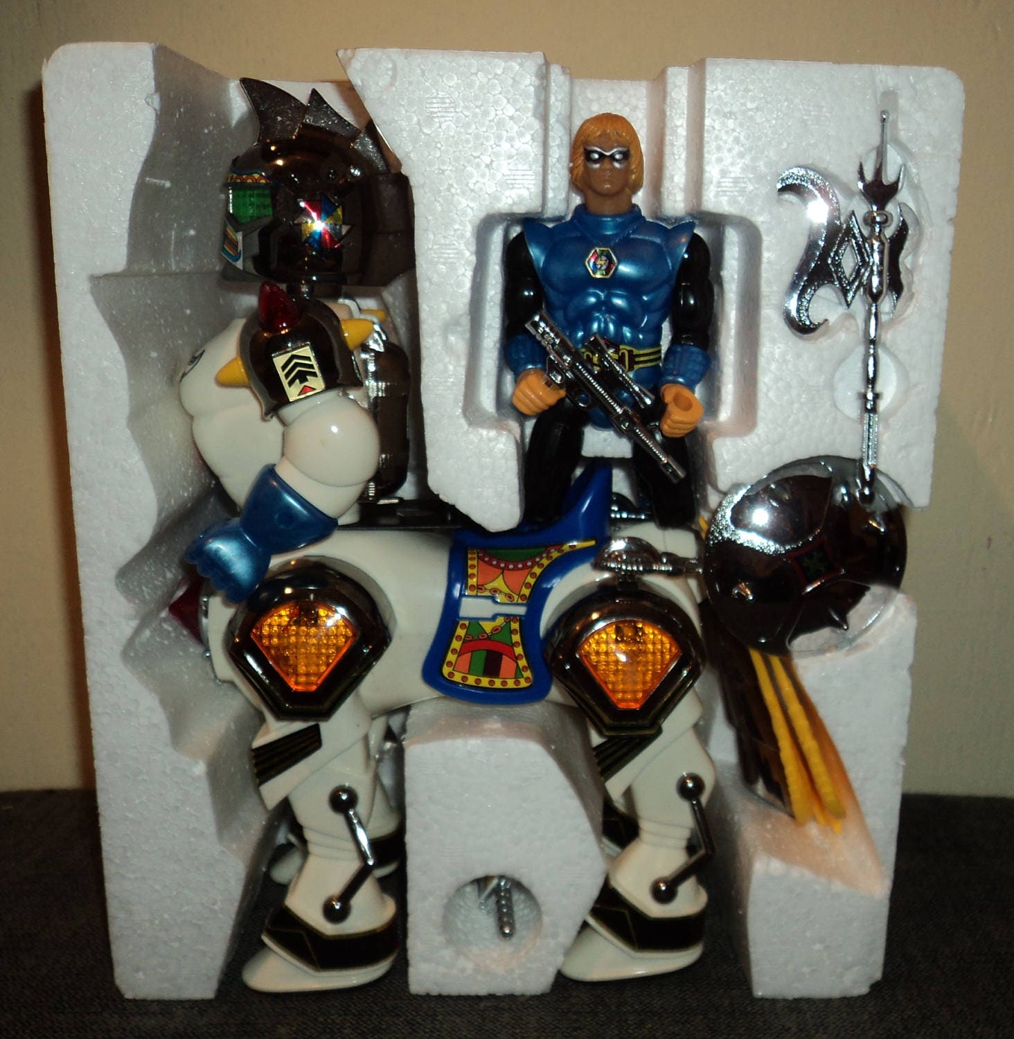MIB Guardian Patrol Sectaurs Hyve Galaxy Warrior Fighter Hero 80s MOTU ...