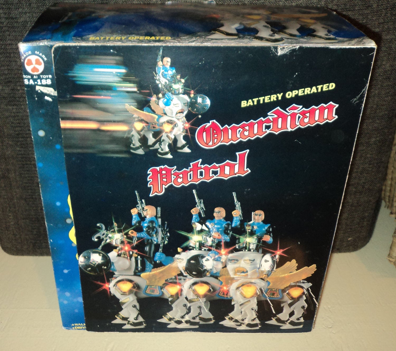 MIB Guardian Patrol Sectaurs Hyve Galaxy Warrior Fighter Hero 80s MOTU ...