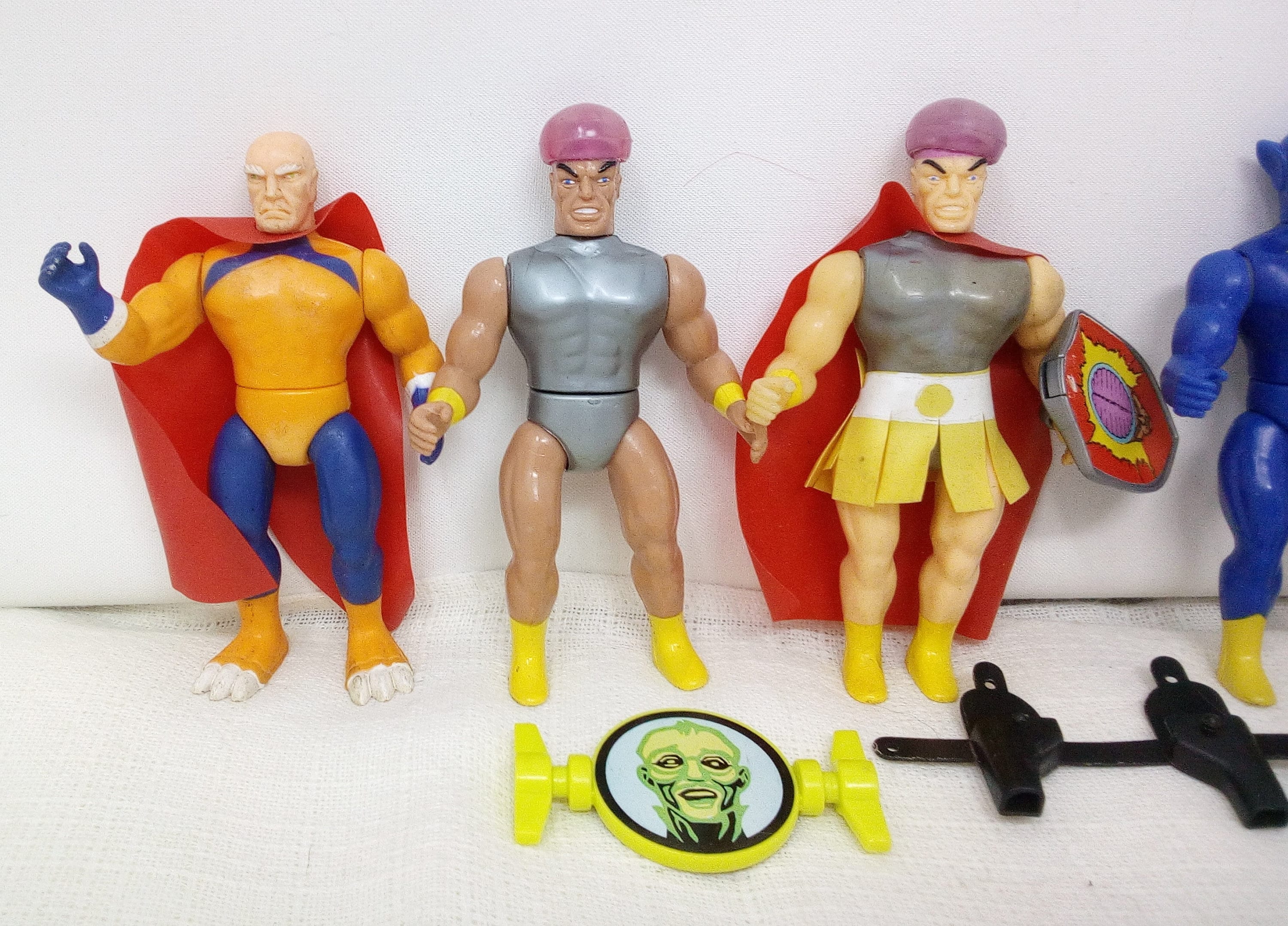 Vintage 1984 Mighty Crusaders Action Figure Lot 80s Collection Pre X ...