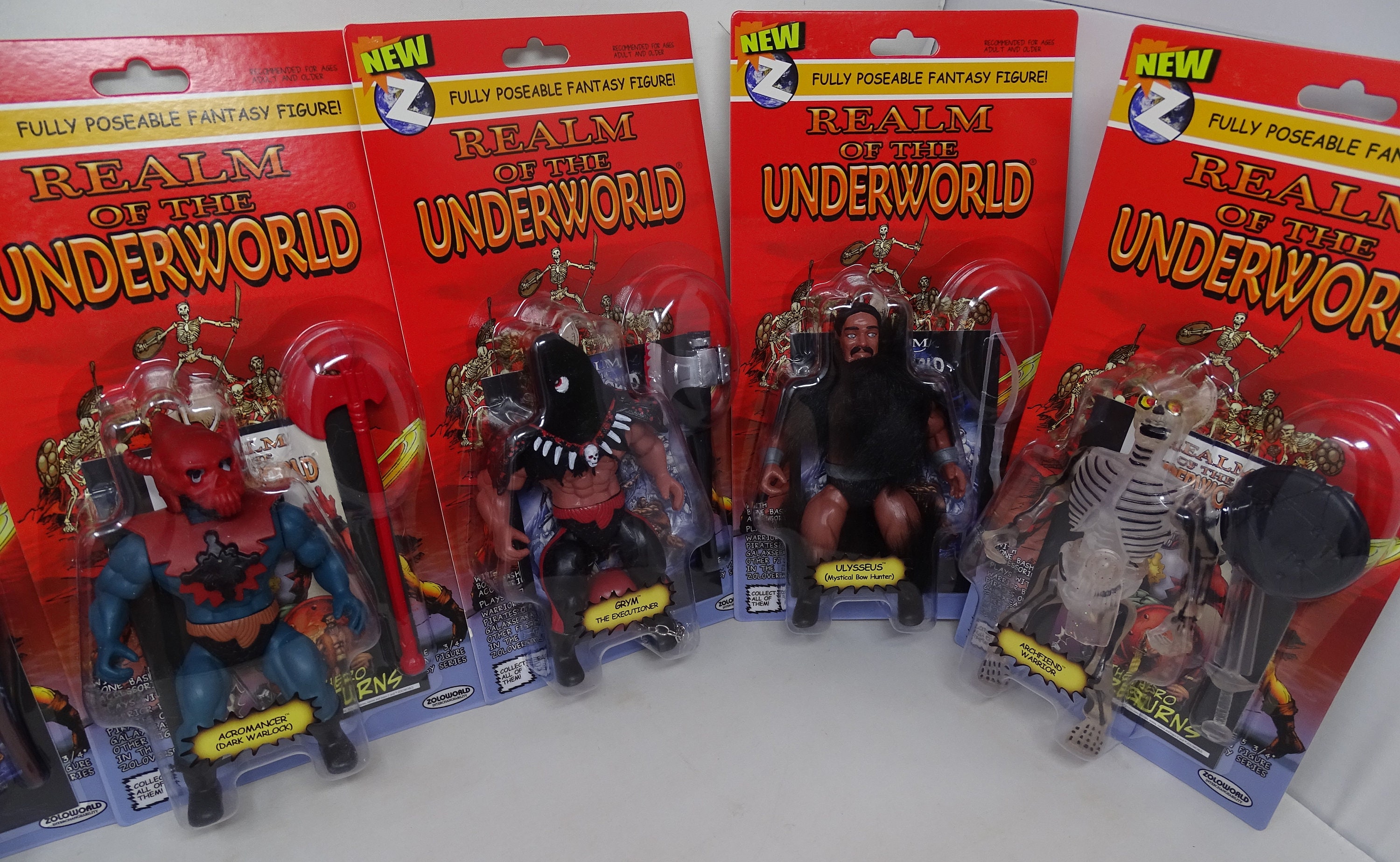 Realms of the Underworld Collection Carded Action Figure Lot MOTU KO - Etsy