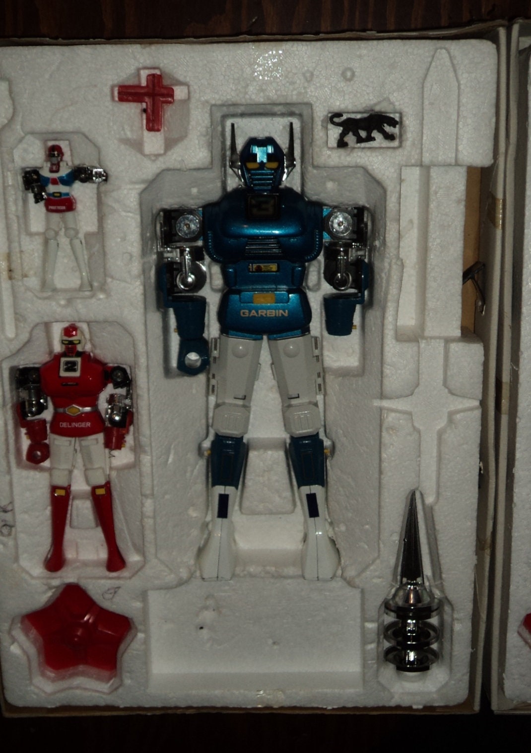 Godaikin Gardian & Protector Sets Vintage Die Cast Robot Lot Shogun ...