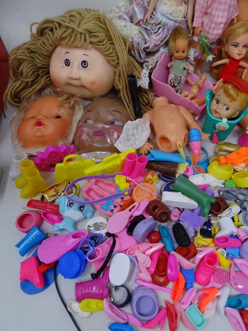Antique and Vintage Old Rolling Eye Dolls Collection Haunted Creepy ...