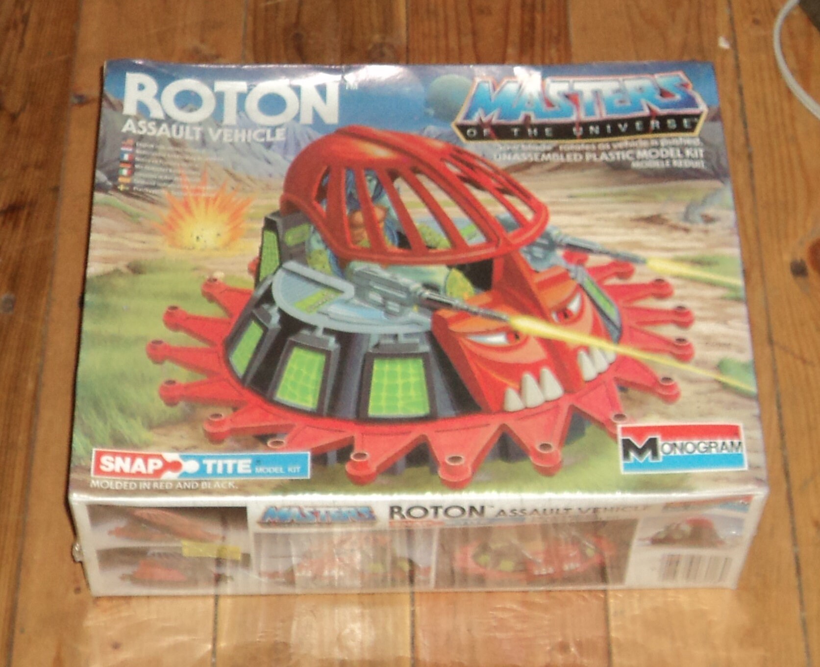 Vintage Masters of the Universe Monogram Roton Snap Tite Model Sealed ...