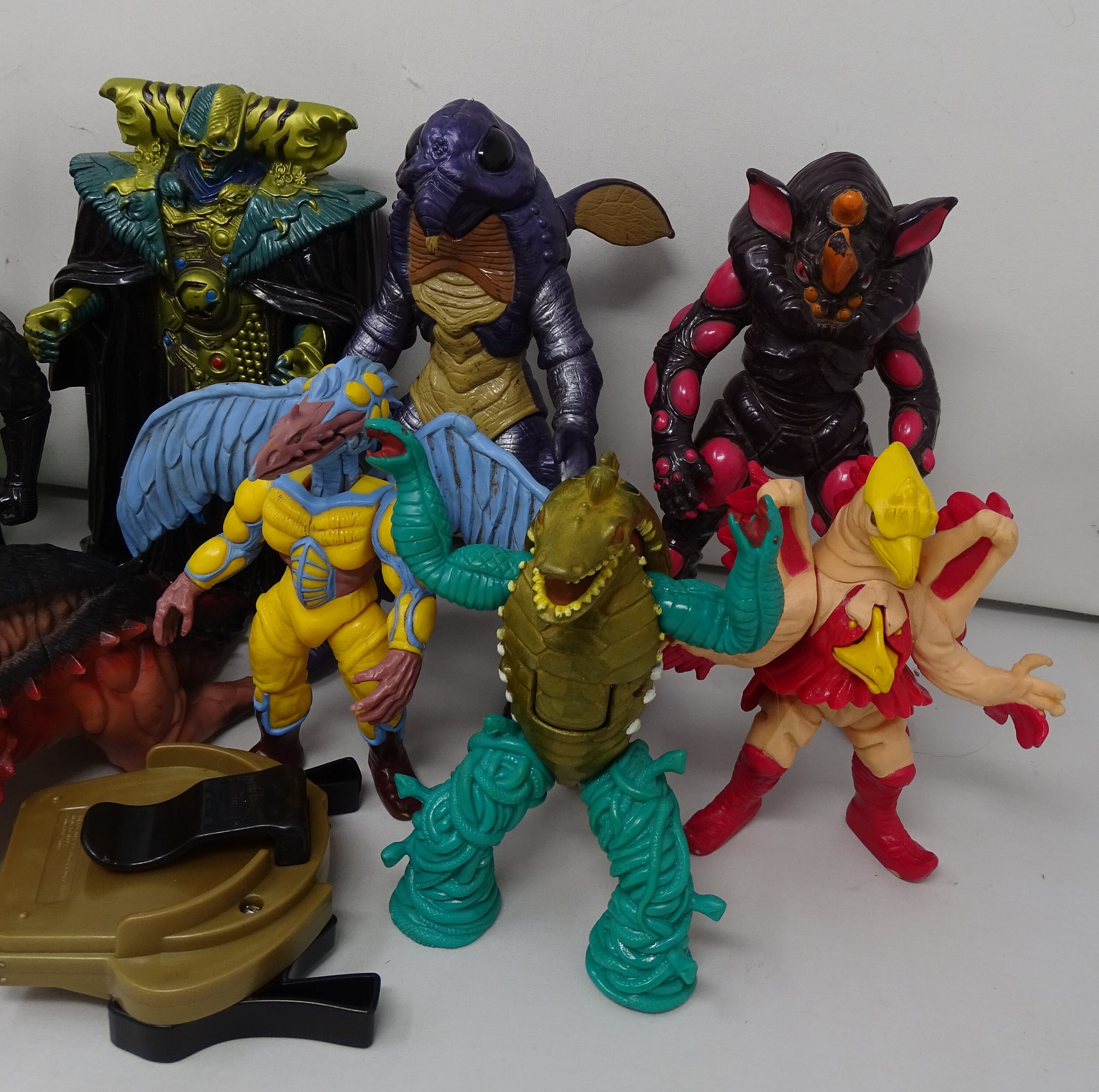 Vintage Power Rangers Monster Action Figure Lot Galaxy Fighter Warrior ...