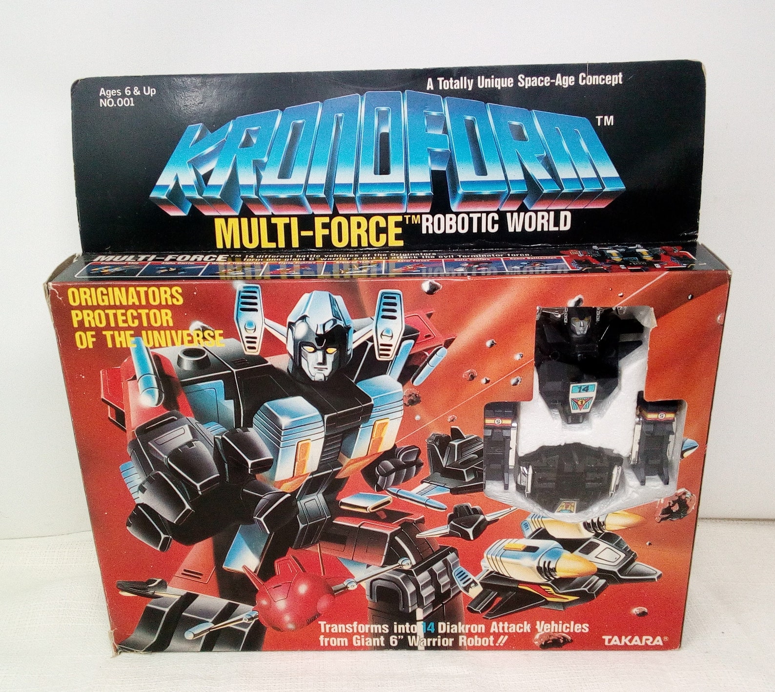 Takara Kronoform Multi Force Robotic World Gats Blocker | Etsy