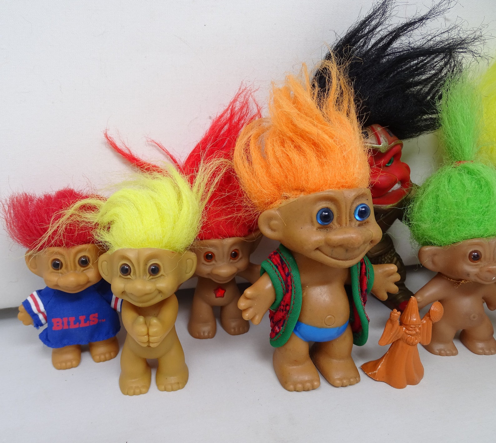 Vintage Troll Lot 80s Toys Rare Squirt Trolls 1991 T.N.T. Water ...