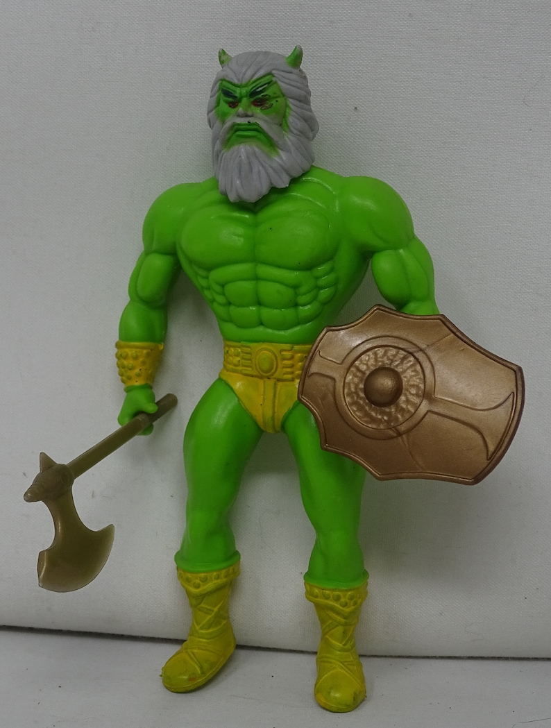 Vintage Flex-a-tron Demon Flexatron MOTU KO Conan TMNT Ninja Turtles ...