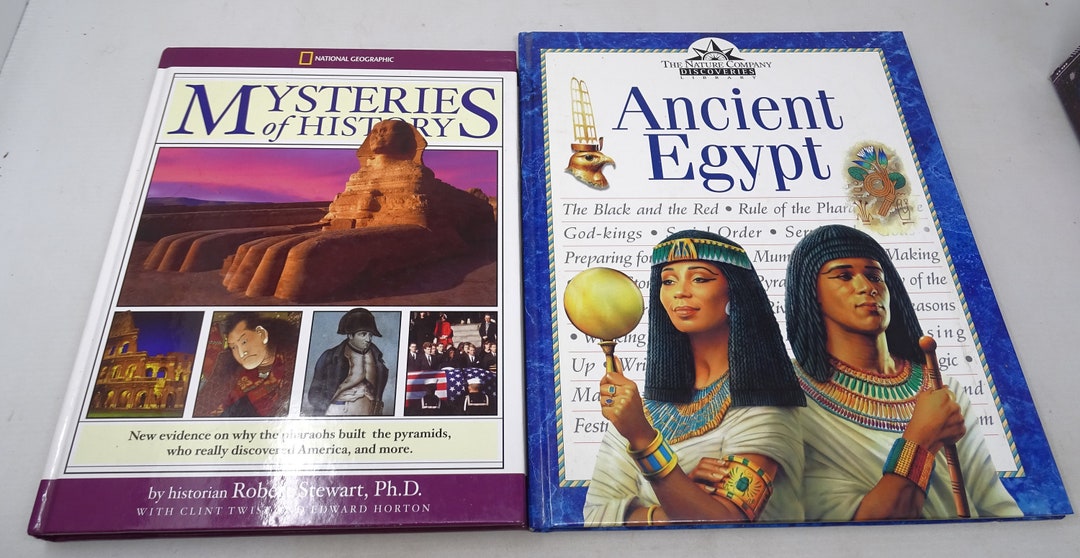 Ancient Egypt and Mysteries of History Books Pyramid Pharos - Etsy