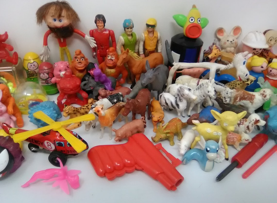 Large Vintage Collection 60s 70s 80s Toys and Action Figure - Etsy Canada