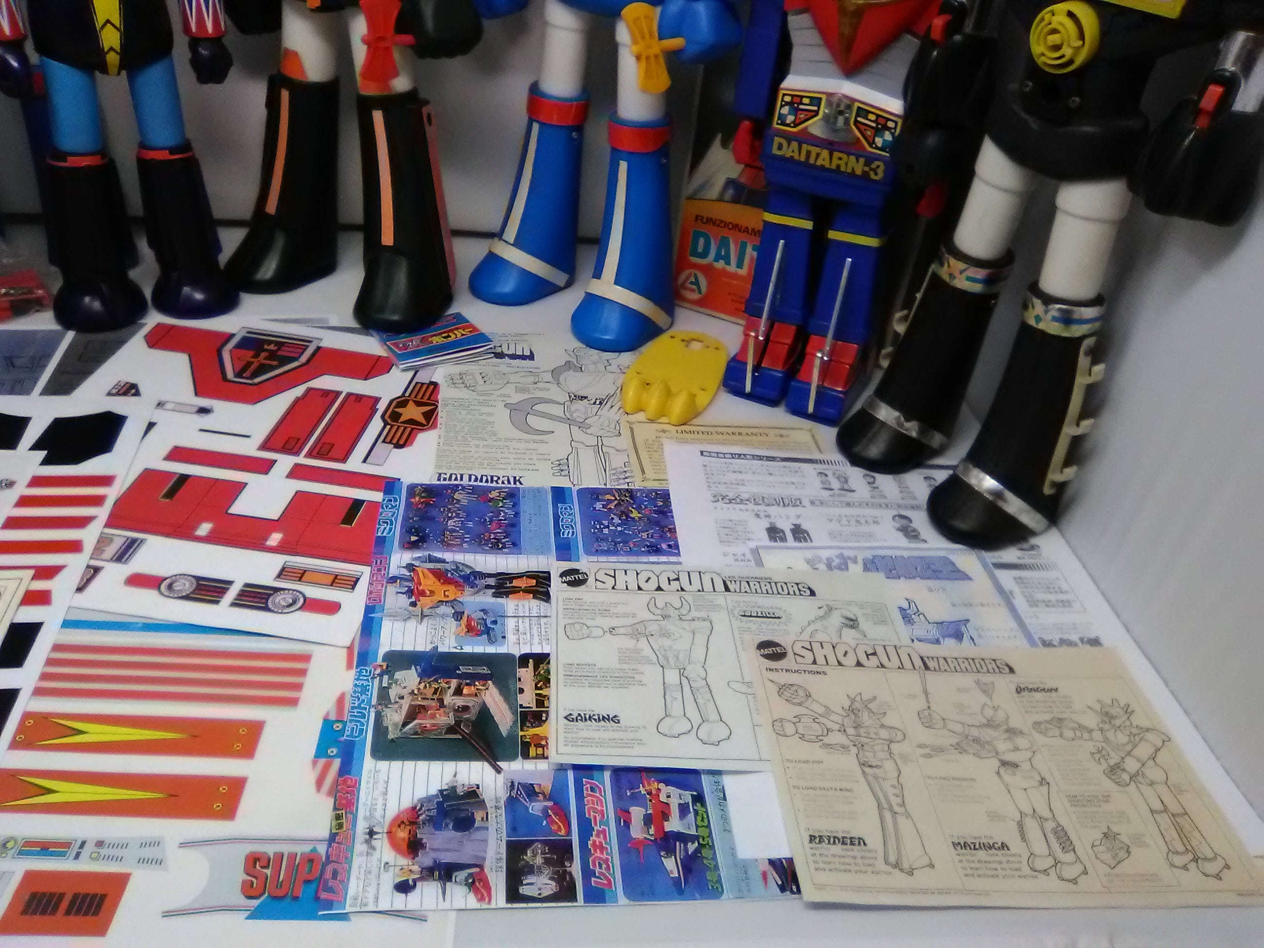 Junior Machinder Collection Jumbo Shogun Warriors Machine Blaster ...