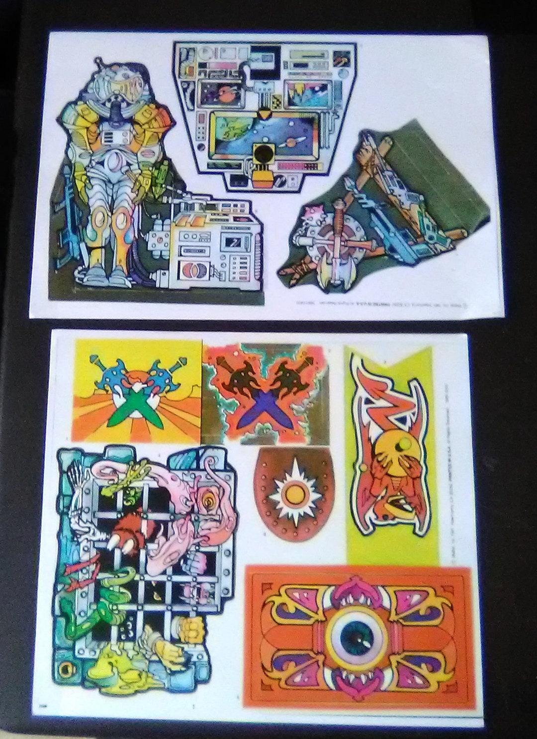 Castle Greyskull Reproduction Sticker Set Vintage Masters of the ...