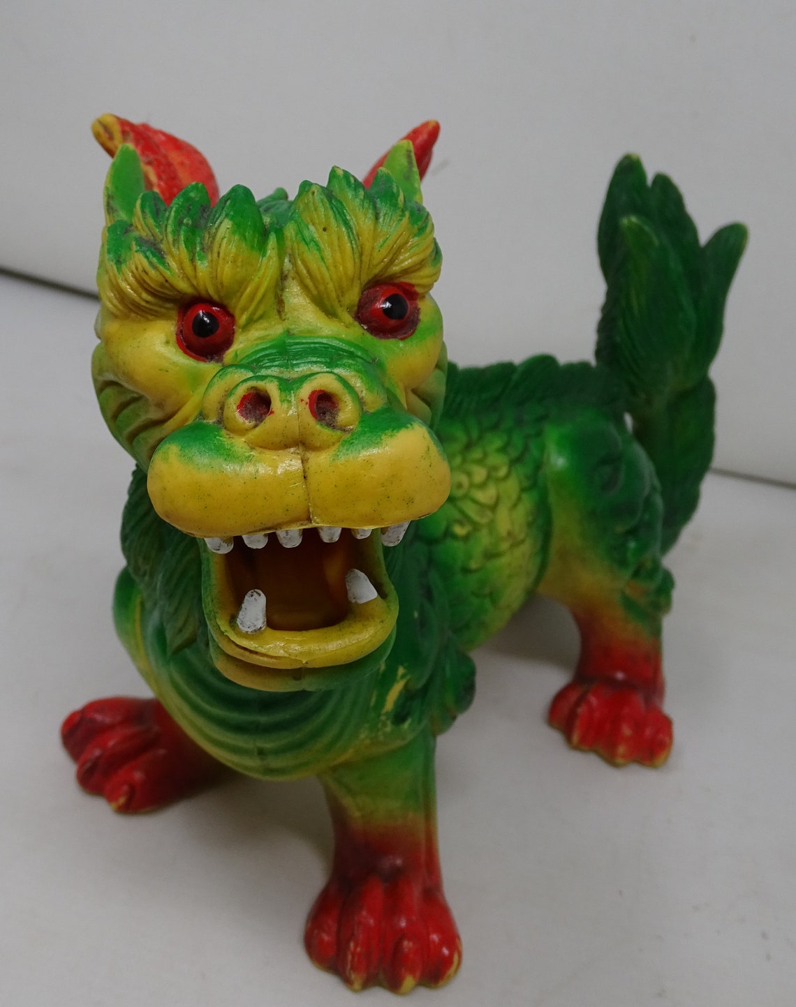 Vintage Foo Dogs Chinasaur Chinese Dragon Monster 80s Toys MOTU KO ...