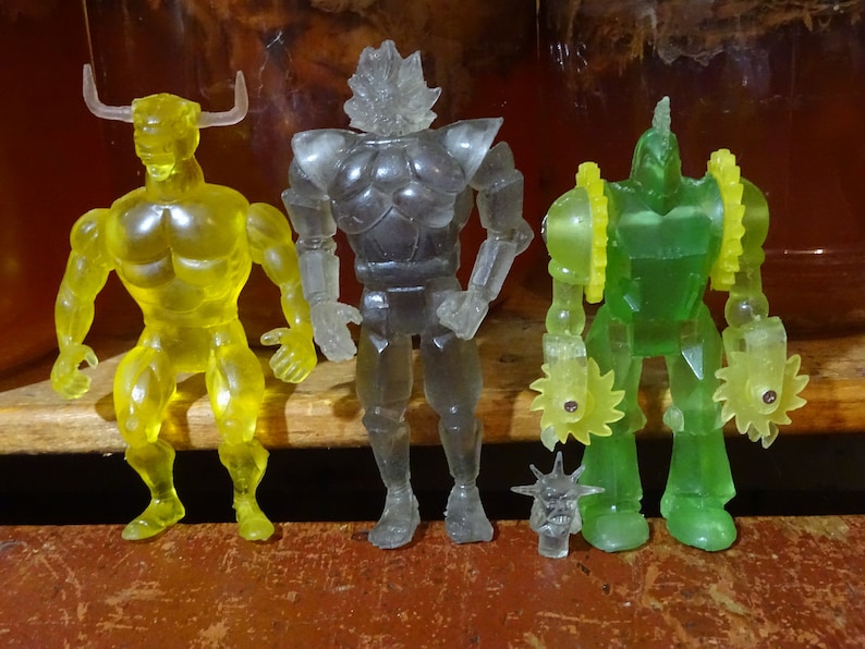 Translucent Silverhawk Knock off Lot Vintage 80s Bootleg Toys - Etsy