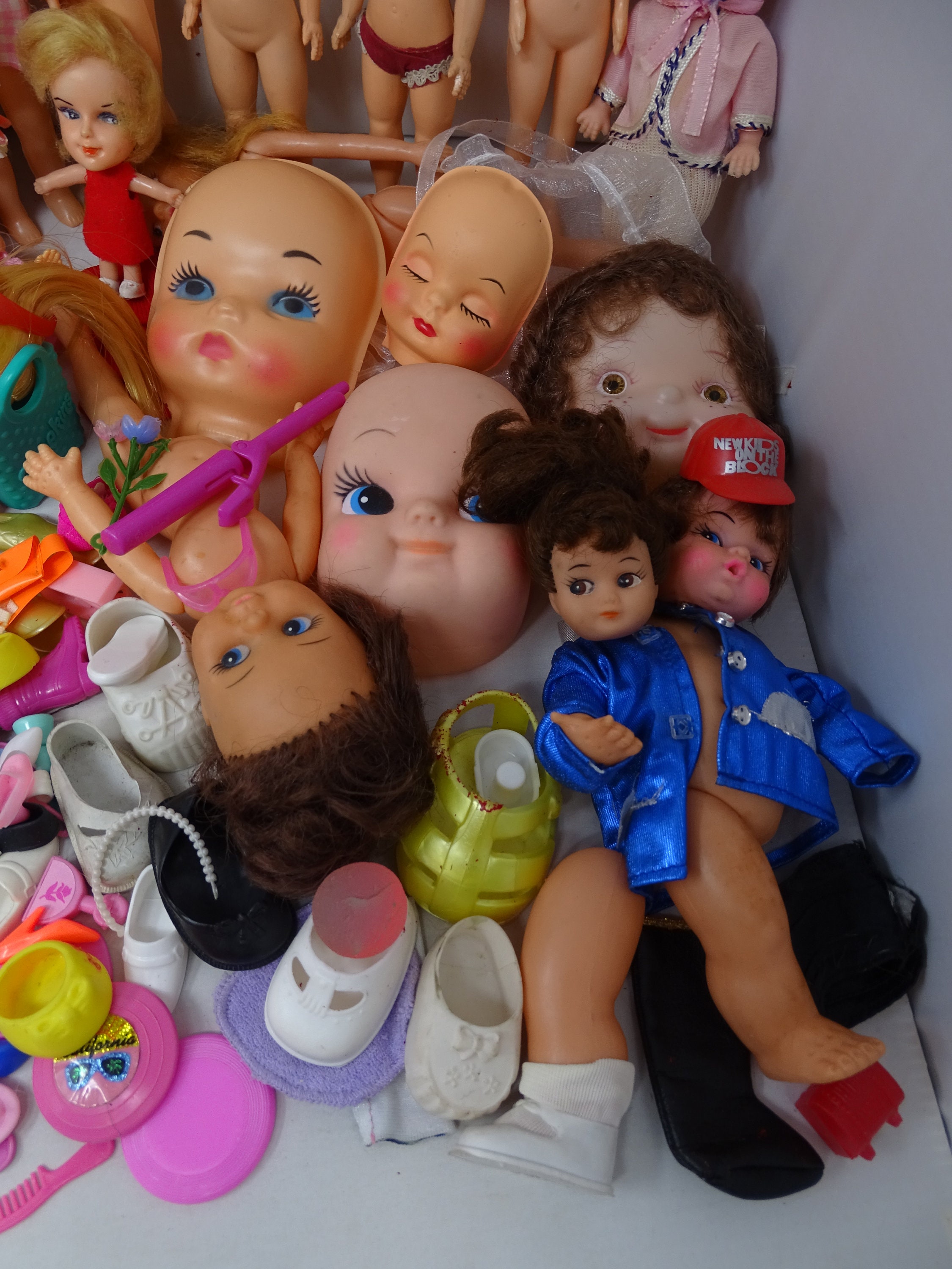 Antique and Vintage Old Rolling Eye Dolls Collection Haunted - Etsy