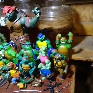 Vintage Turtles Knock off Lot Turly Gang TMNT 90s Old Toy Collection - Etsy