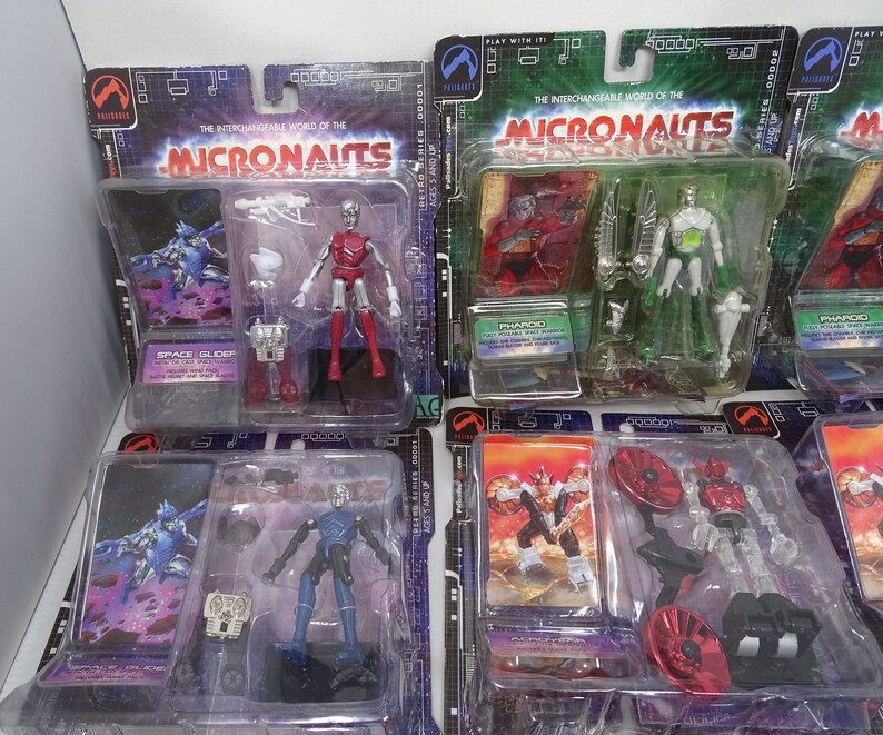 Micronauts Palisades Carded Action Figure Lot - Etsy