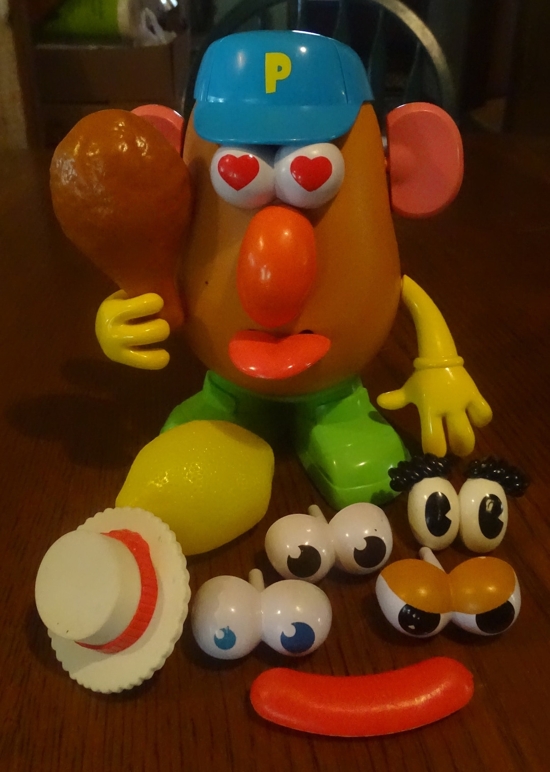 Vintage Mr Potato Head With Extra Parts - Etsy