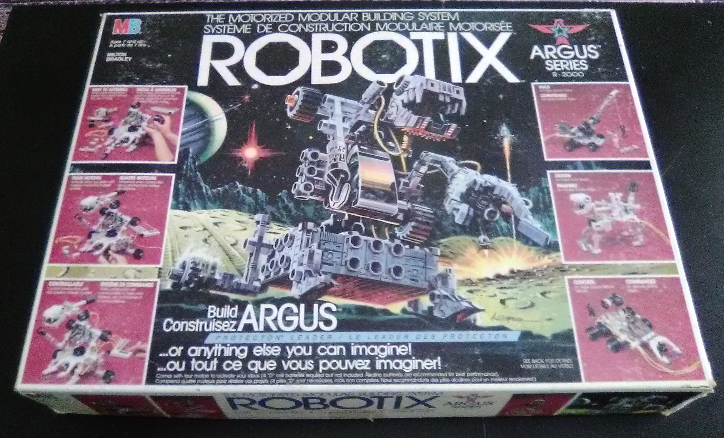 Milton Bradley Robotix R-2000 Motorized Modular Building - Etsy