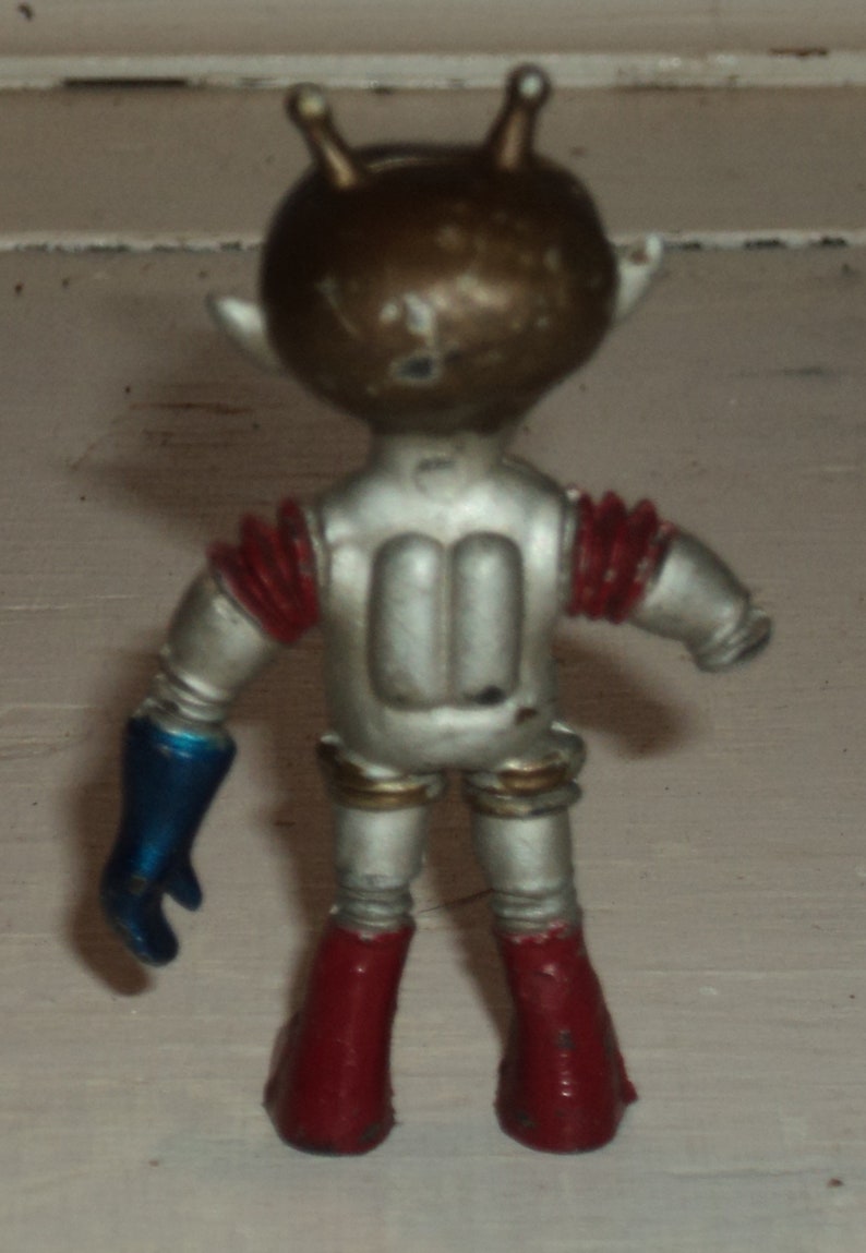 Rare Colorforms Outer Space Men Alpha 7 Vintage 1968 Robot Spaceman ...