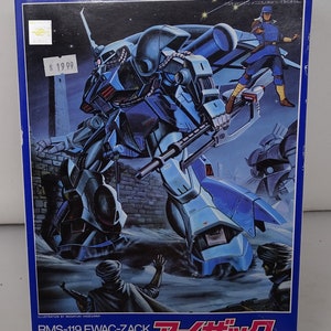 RMS-119 EWAC Zack "eye-zack" ZZ Gundam Bandai 1/144 Scale Zz Series #15 ...