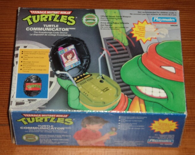 Vintage TNMT Turtle Communicator Teenage Mutant Ninja Turtles - Etsy