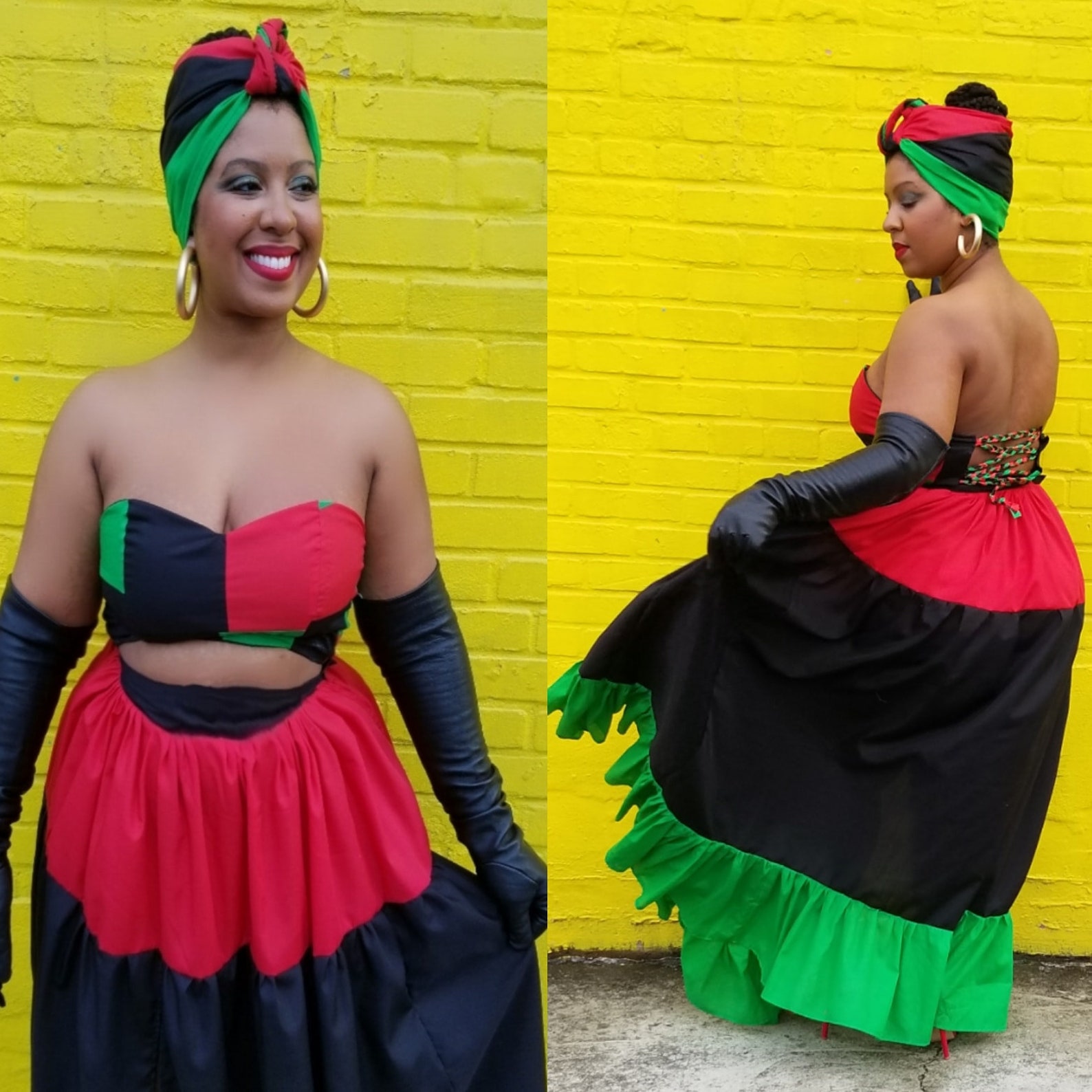 JUNETEENTH PAN AFRICAN Stripe Face Mask Various Sizes. Red, Black and ...