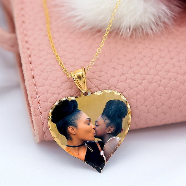 Personalized Photo Necklace - Etsy
