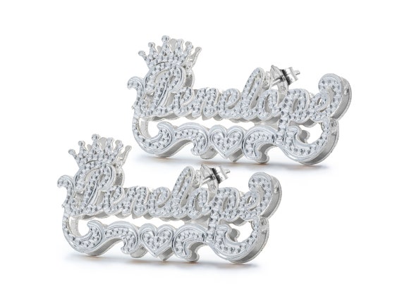 Personalized stud earrings store