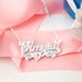Double Name Plate Name Plate Name Necklace Nameplate Gift Free Shipping ...