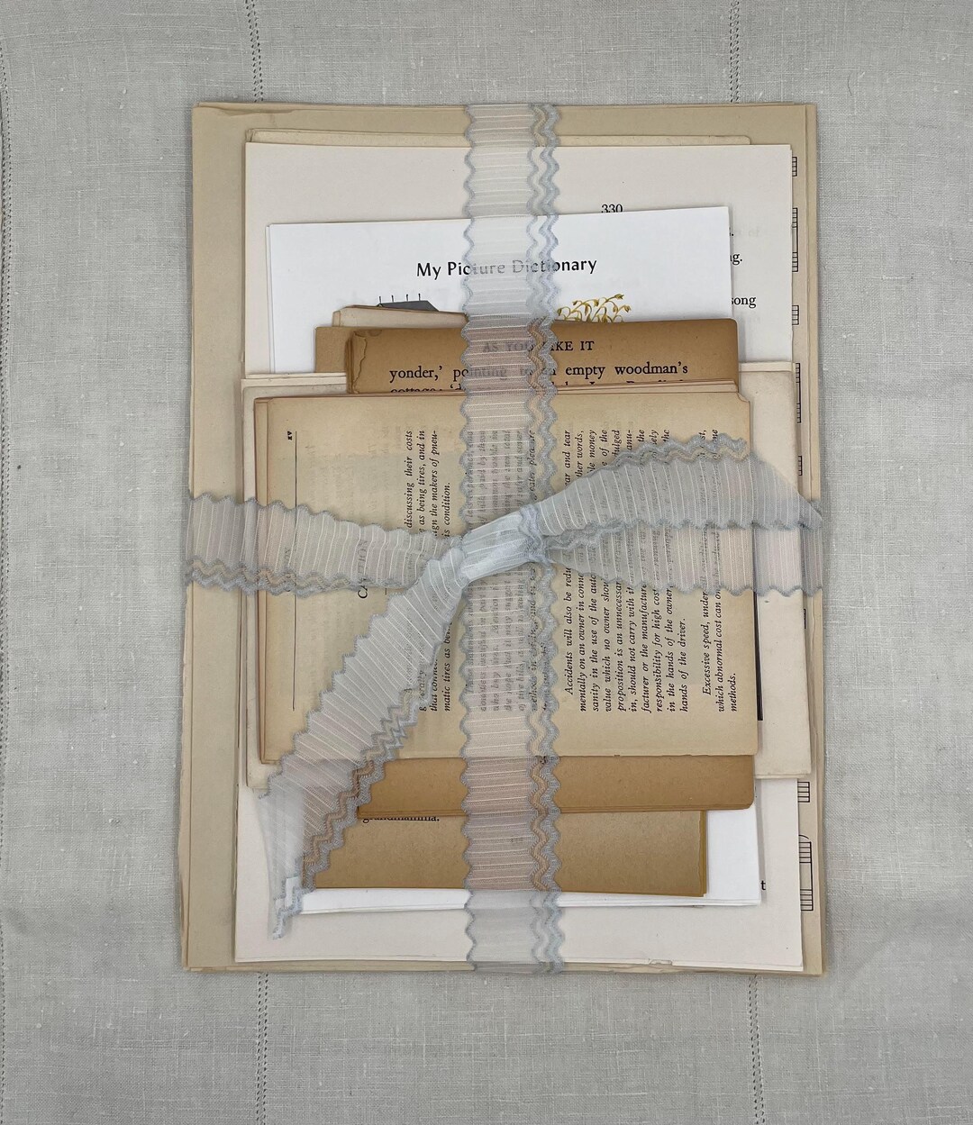 Vintage Paper Sampler Pack - Etsy