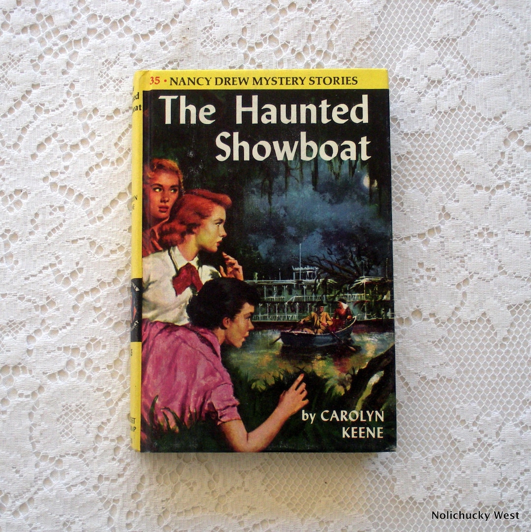 Vintage Book in the Nancy Drew Series, the Haunted Showboat - Etsy