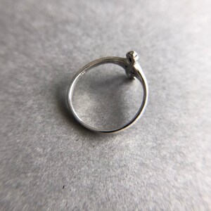 Silver Tiny G-clef Music Note Ring Sterling Silver R1018 - Etsy Canada