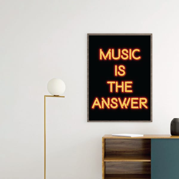 Music Neon Lights - Etsy