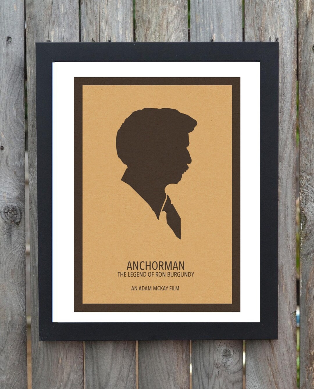 Anchorman Minimal Minimalist Movie Film Print Poster - Etsy