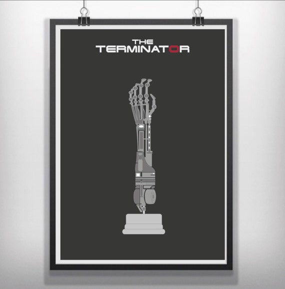 Music & Movie Posters Prints Movie Art Print Framing Available T800 ...