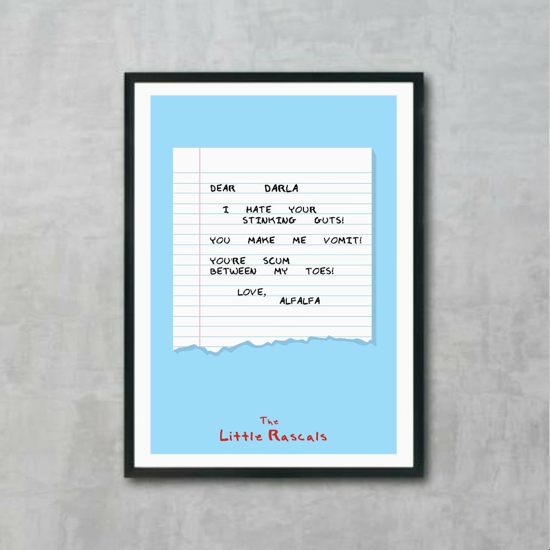 CANVAS the Little Rascals Minimal Minimalist Movie Film Print Poster - Etsy