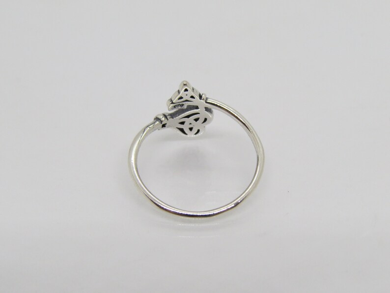 Vintage Sterling Silver Celtic Key Ring Size 7 | Etsy