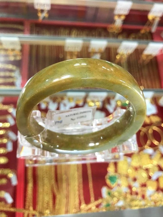 Translucent Natural Honey Orange, Green Jadeite Jade … - Gem