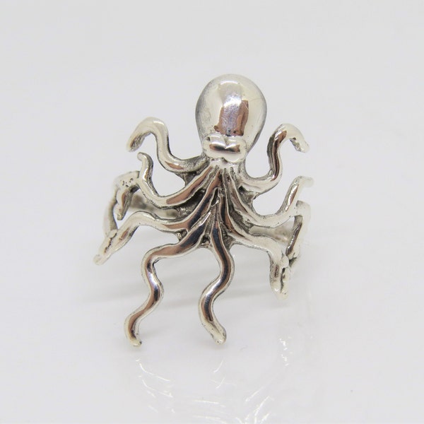 Octopus Ring - Etsy