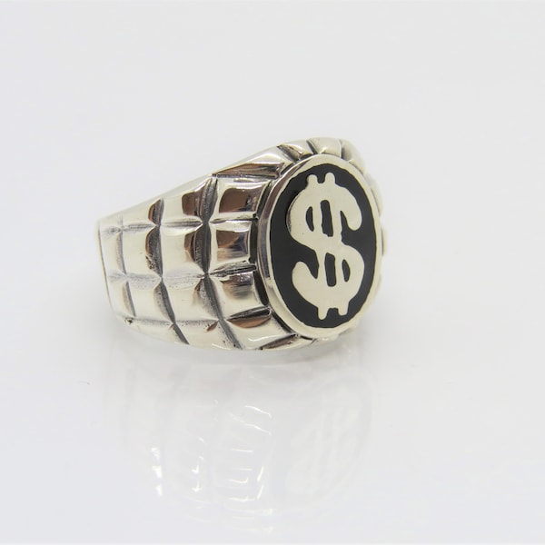 Money Sign Ring - Etsy