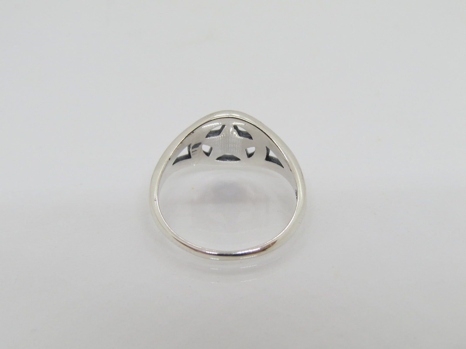 Vintage Sterling Silver Star Ring Size 7 | Etsy