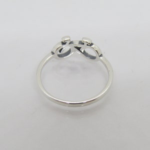 Vintage Sterling Silver Bicycle Ring Size 7 - Etsy